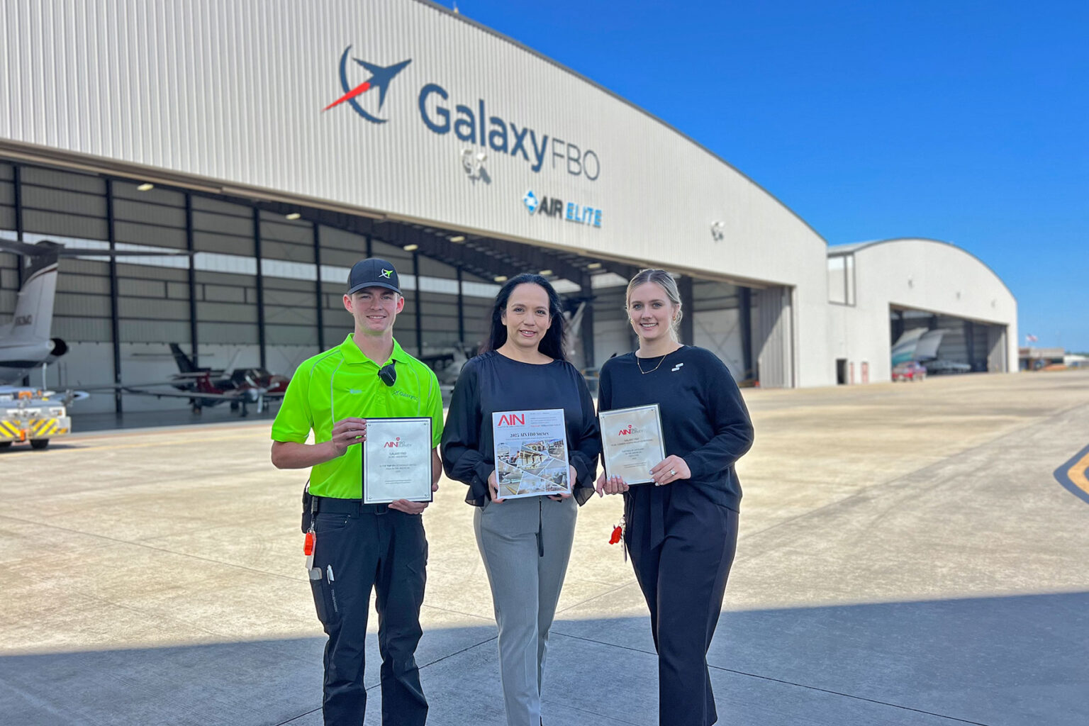 Galaxy FBO KADS / KCXO / KHOU - Galaxy FBO