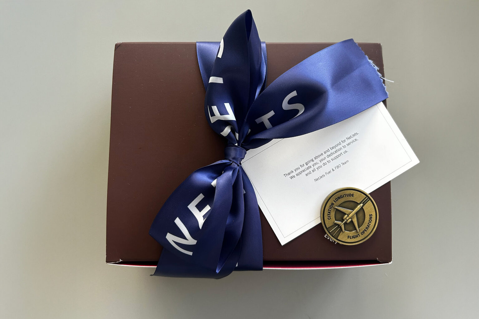 NetJets Challenge Coin - Galaxy FBO
